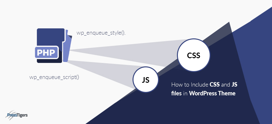 How To Include CSS And JS Files In WordPress Theme PressTigers